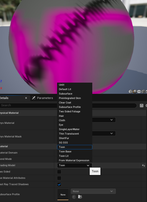 Unreal5 Mobile Toon_wangtao-TA